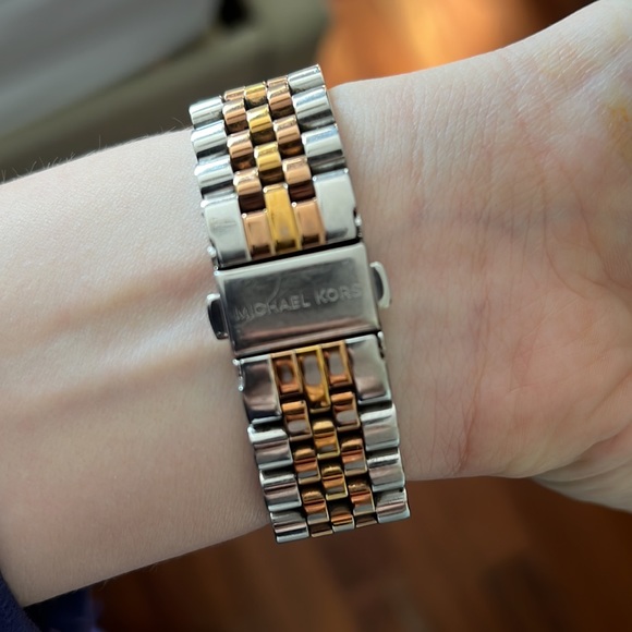 Michael Kors | Accessories | Michael Kors Tri Tone Watch | Poshmark